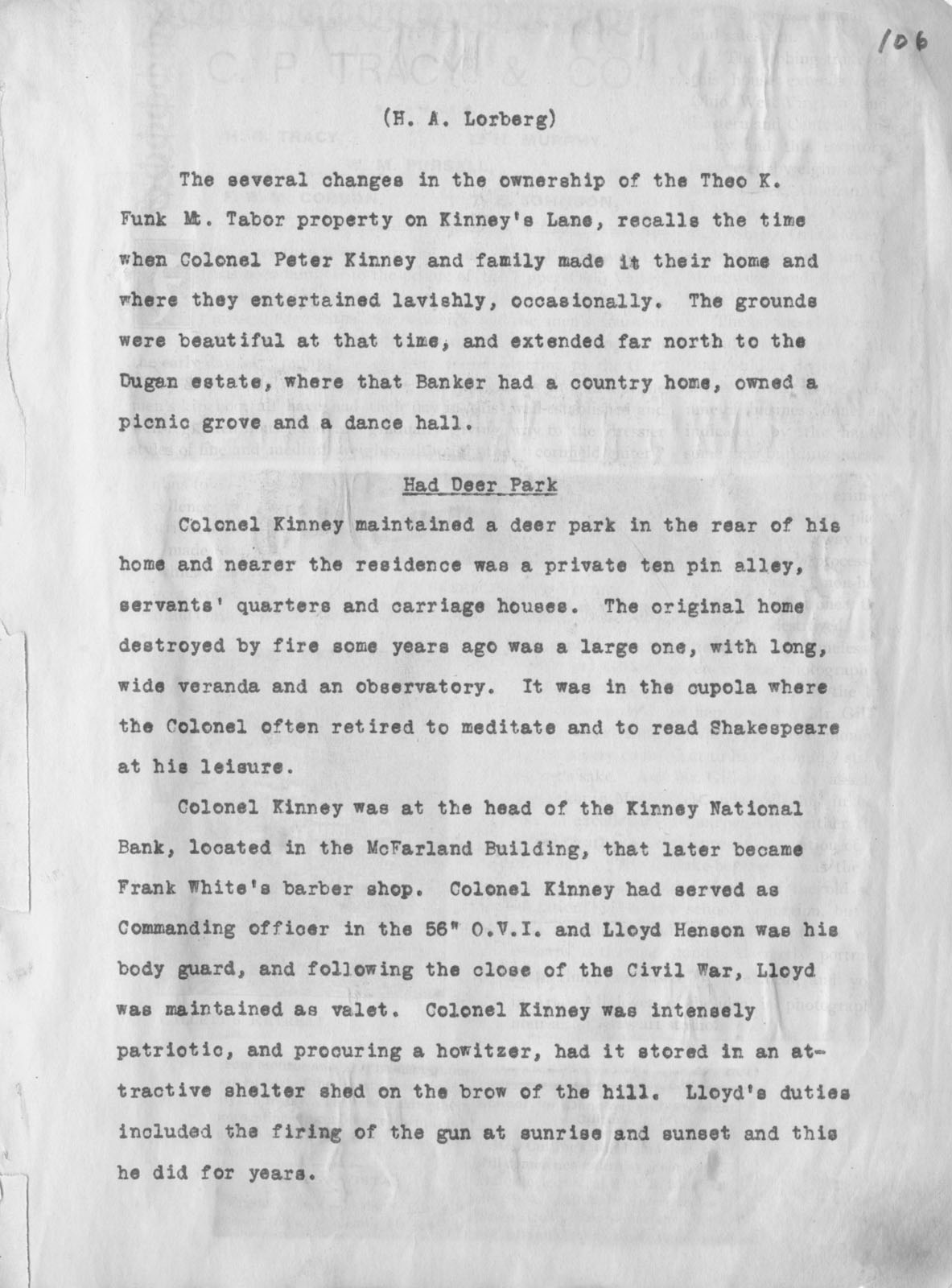 An account of Colonel Peter Kinney's property · Scioto County Public ...