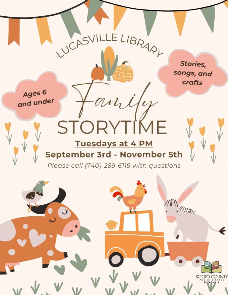 Family Storytime – Scioto County Public Library