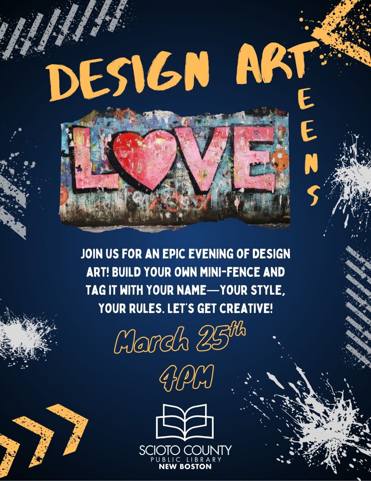 Street Art Name Designs – Scioto County Public Library